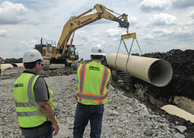 Thompson Manufactures Pipe For New Texas Reservoir - Thompson Pipe Group