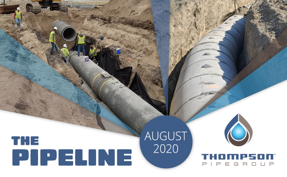 August News: New Webinar, 16' Shaft, RCP Facts - Thompson Pipe Group